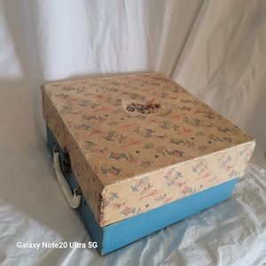 Disney | Portable Audio & Video | Vtg Record Player Donald Duck Walt ...